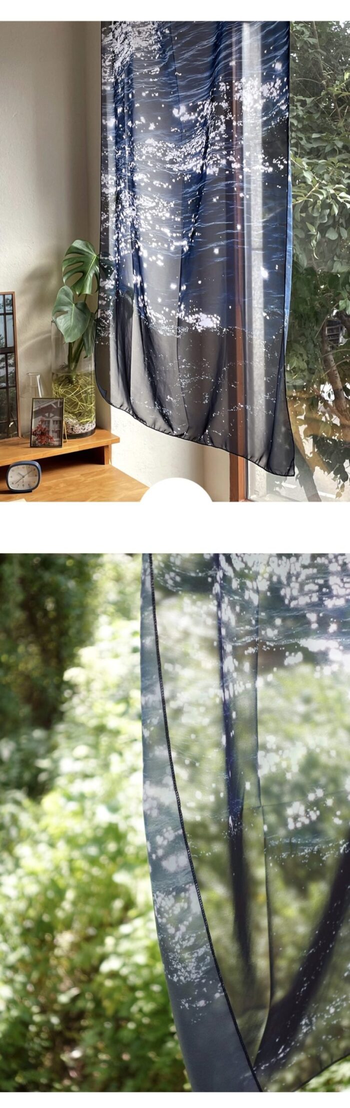 gravity fabric poster - zoeybrown ファブリックポスター カーテン 水面 自然 - おしゃれな韓国インテリア ...