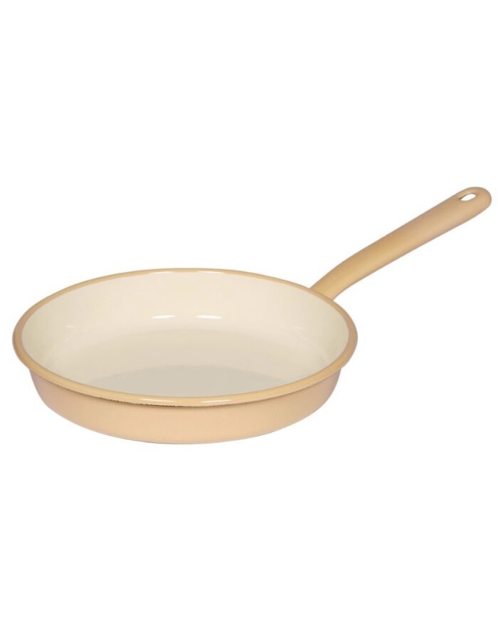 Riess pastel enamel pan - リース パステルフライパンシリーズホーロー IH対応 バターイエロー - おしゃれな韓国 ...